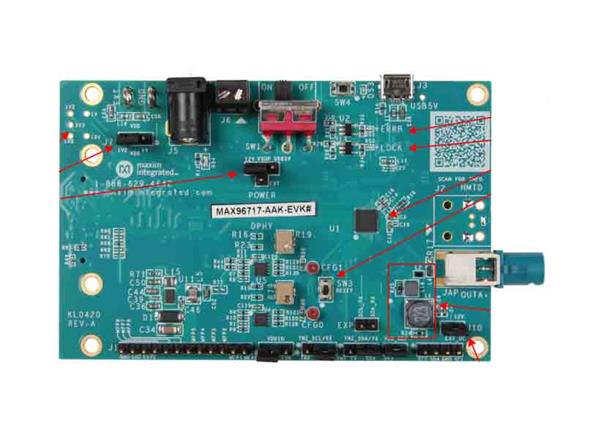 MAX96717R-AAK-EVK# Analog Devices / Maxim Integrated | Mouser