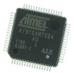 AT91SAM7S64C-AU Microchip Technology | Mouser