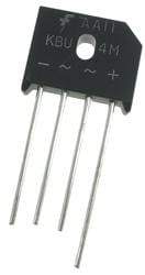 KBU4M onsemi / Fairchild | Mouser