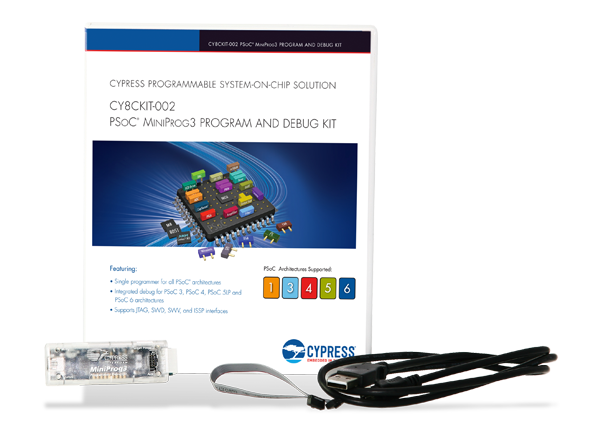 CY8CKIT-002 PSoC MiniProg3 Program & Debug Kit - Infineon Technologies | Mouser