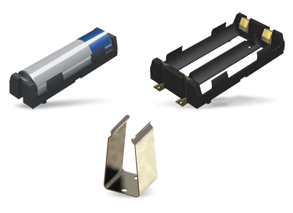 Battery Holders & Clips - Keystone | Mouser