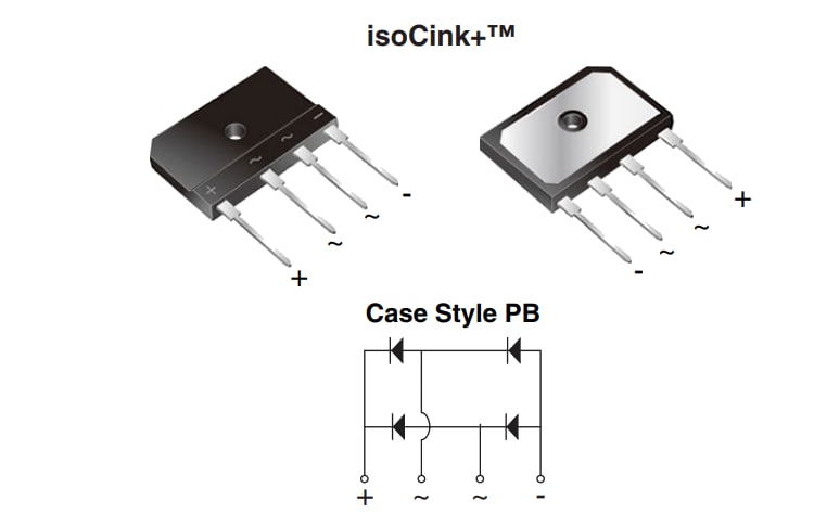 Enhanced isoCink+™ Bridge Rectifiers - Vishay General Semiconductor ...