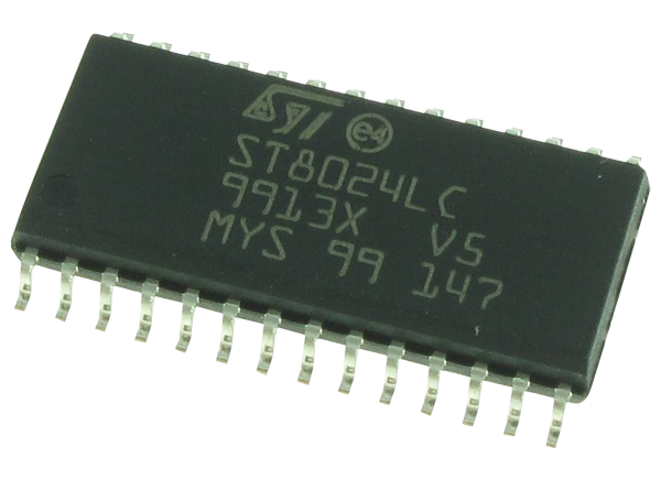 ST8024L Smartcard Interface ICs - STMicro | Mouser