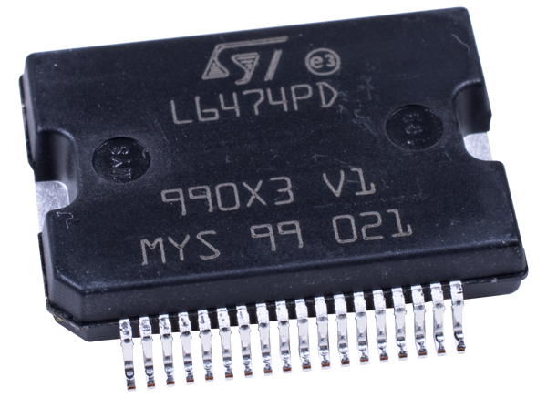 L6474H easySPIN Microstepping Motor Driver - STMicro | Mouser