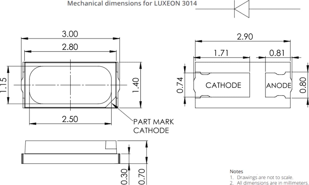 LUXEON 3014 LED - Lumileds | Mouser