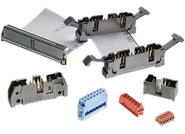 TE Connectivity AMP-LATCH 带状电缆连接器 - TE Connectivity - Connectors | Mouser