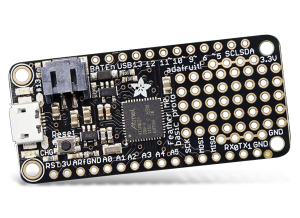 Feather M0 Basic Proto Board - Adafruit | Mouser