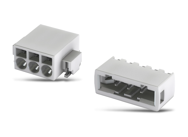 har-flexicon® 2.54mm White LED Terminal Blocks - HARTING | Mouser