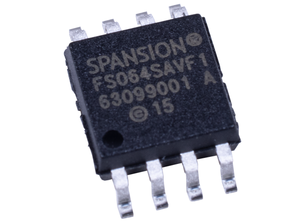 S25FS064S 64M 位 (8M 字节) 1.8V FS-S 闪存 - Infineon Technologies | Mouser