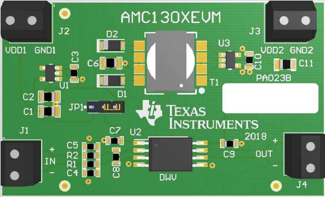 AMC1301EVM电流检测评估模块 (EVM) - TI | Mouser
