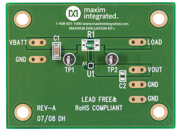 MAX9938EVKIT Evaluation Kit - Analog Devices / Maxim Integrated | Mouser