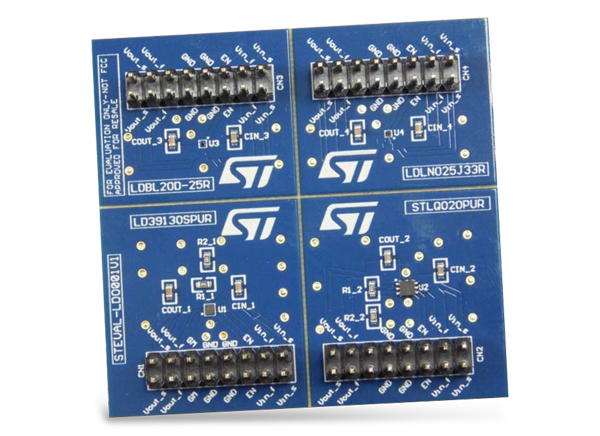 STEVAL-LDO001V1评估板 - STMicro | Mouser