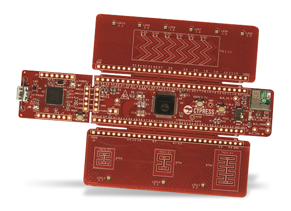 CY8CKIT-149 PSoC® 4100S Plus原型开发套件 - Infineon Technologies | Mouser