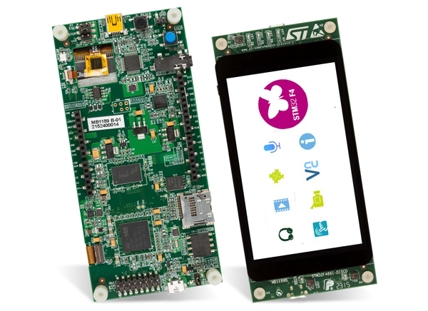 STM32F469I-DISCO探索套件 - STMicro | Mouser
