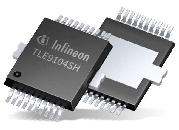 TLE9104SH电源开关IC - Infineon Technologies | Mouser
