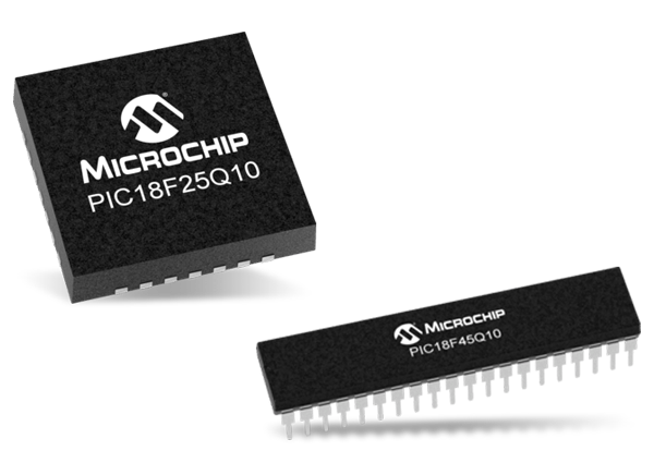 PIC18F24/25Q10高性能MCU - Microchip Technology | Mouser