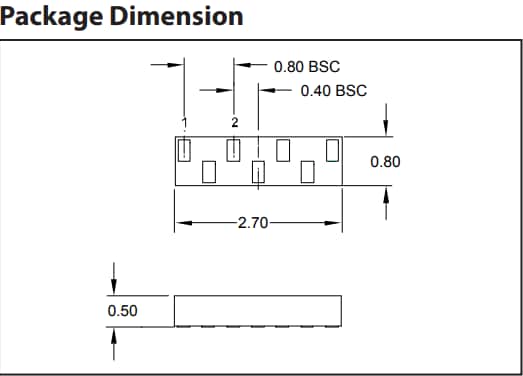 RClamp3346P Low Capacitance RClamp® - Semtech | Mouser