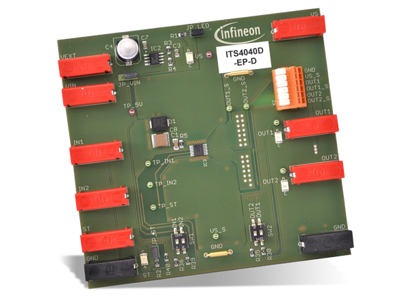 DEMOBOARD ITS4040D演示板 - Infineon Technologies | Mouser