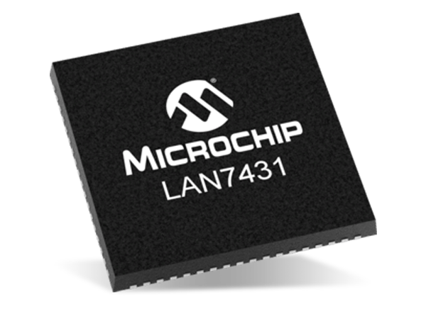 LAN7431 PCIe转RGMII以太网控制器 - Microchip Technology | Mouser