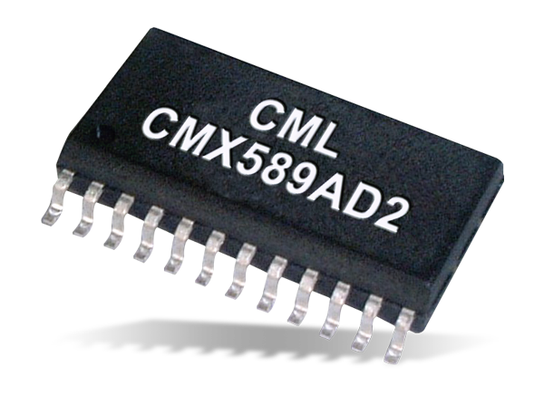 CMX589A Full Duplex GMSK Modems - CML Micro | Mouser