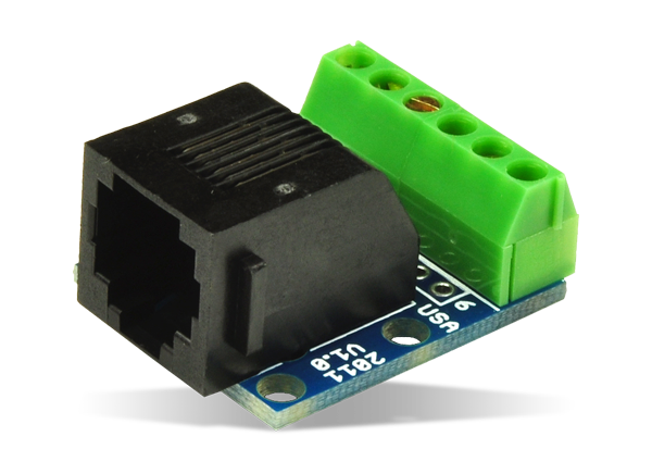 RJ11 Breakout Board - Gravitech | Mouser