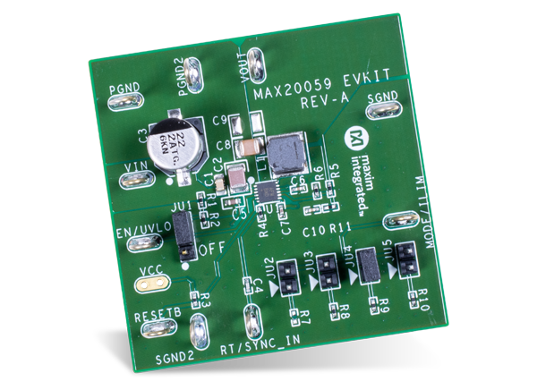 MAX20059评估套件 - Analog Devices / Maxim Integrated | Mouser