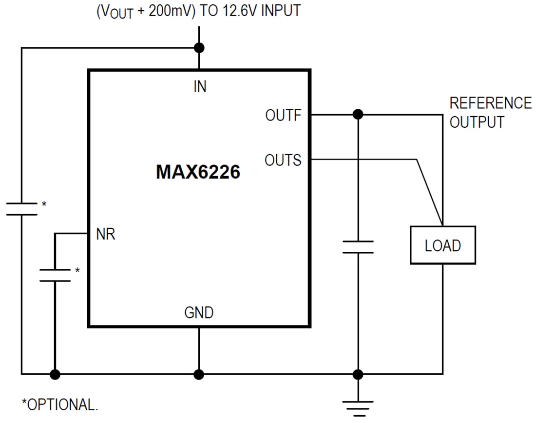 MAX6226电压基准 - Analog Devices / Maxim Integrated | Mouser