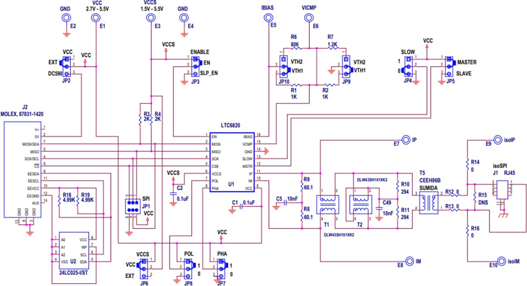 DC1941D isoSPI™演示板 - ADI | Mouser