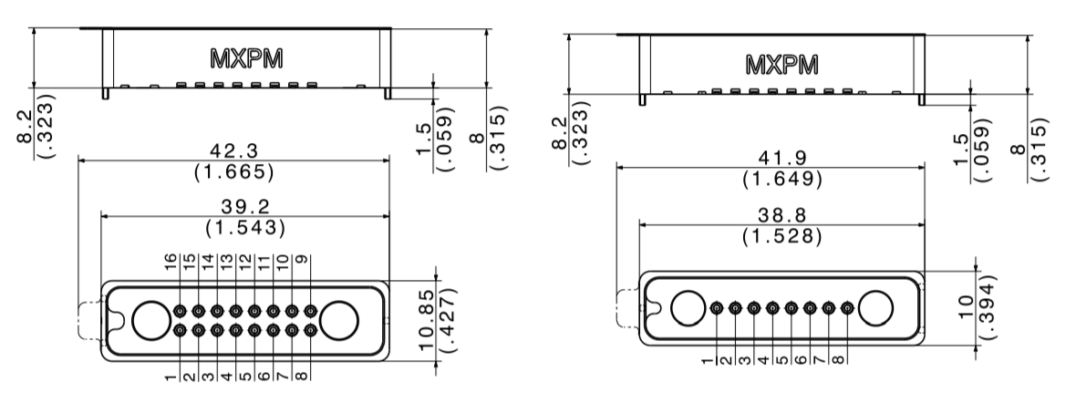 MXPM70 Coaxial PCB Connectors - HUBER+SUHNER | Mouser