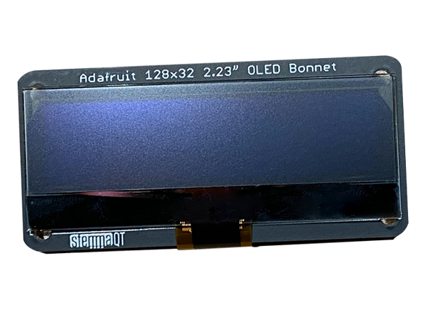 2.23" Monochrome OLED Bonnet - Adafruit | Mouser