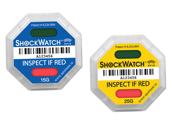 ShockWatch RFID Impact Indicators - SpotSee | Mouser