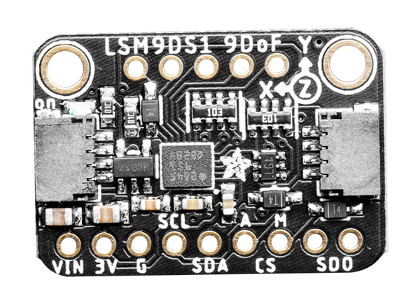 9-DoF LSM9DS1 Breakout Board - Adafruit | Mouser