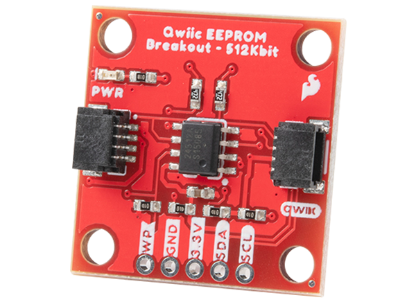 Qwiic EEPROM Breakout Board (512Kbit) - SparkFun | Mouser