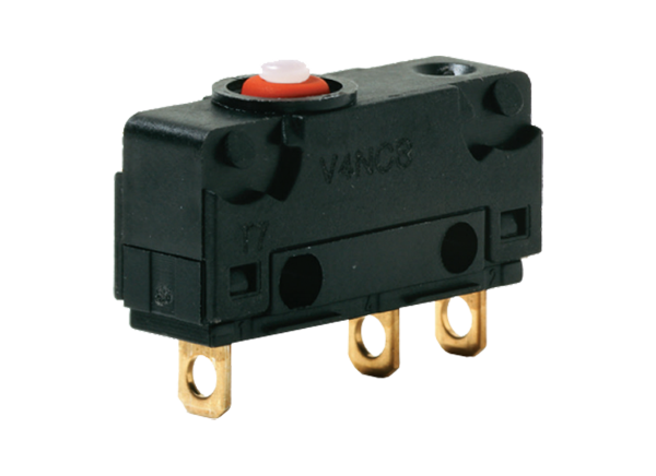 V4NC Subminiature Snap-Action Microswitches - Saia-Burgess | Mouser
