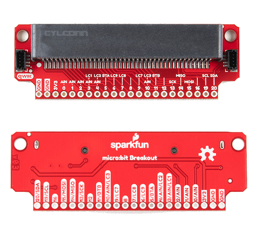 Qwiic micro:bit Breakout Boards - SparkFun | Mouser