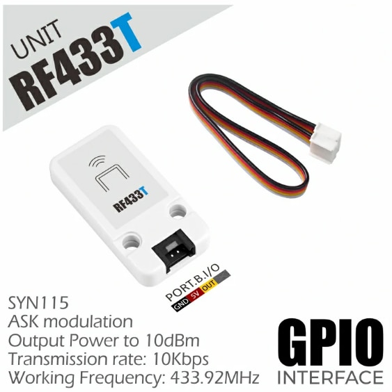 RF433T/R Modules - M5Stack | Mouser