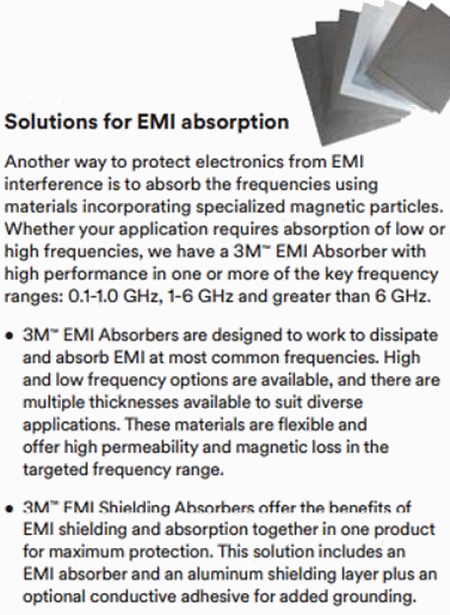 EMI/EMC Electronic Solutions - 3M Electronic Specialty | Mouser