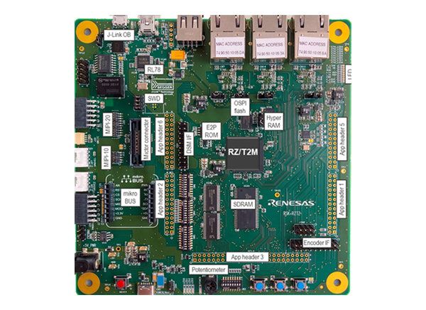 RZ/T2M入门套件+ (RSK+RZ/T2M) - Renesas | Mouser