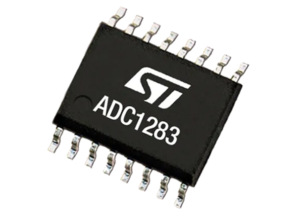 ADC1283 12位SAR模数转换器 - STMicro | Mouser
