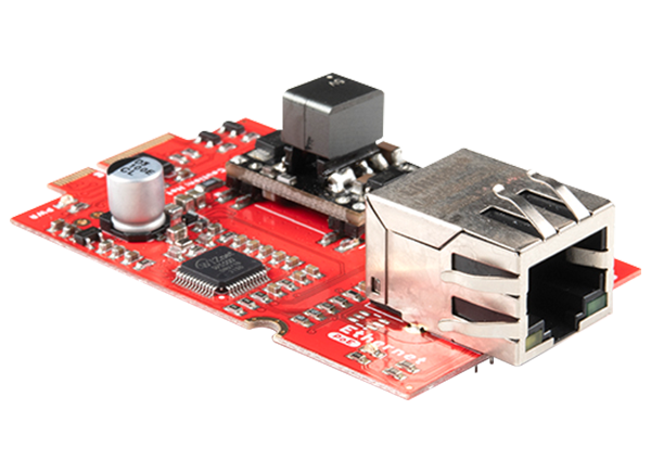 COM-18708 MicroMod Ethernet Function Board - SparkFun | Mouser