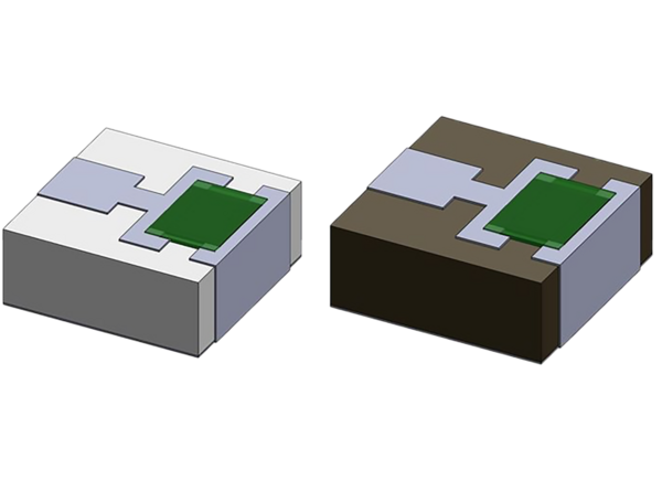TV DC-60GHz Half-Wrap Chip Terminations - Vishay / Barry Industries ...