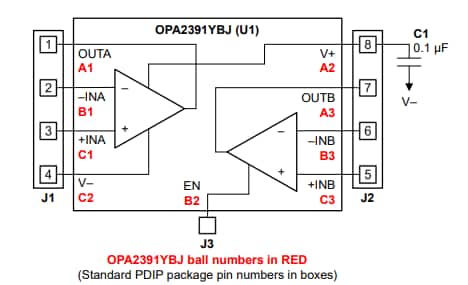 OPA2391DSBGAEVM评估模块 - TI | Mouser