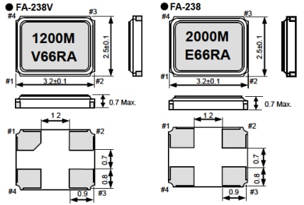 FA-238 Crystal Units - Epson Timing | Mouser