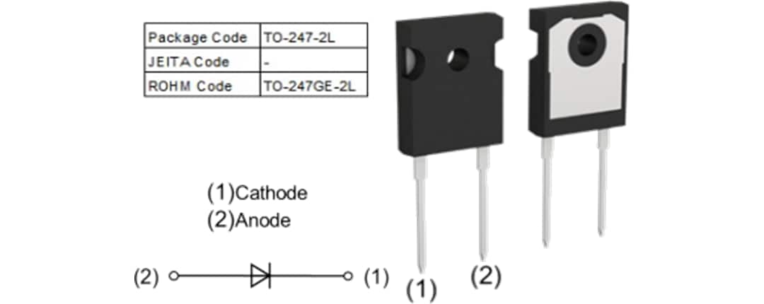 RFx30TZ6S & RFx60TZ6S超快恢复二极管 - ROHM | Mouser