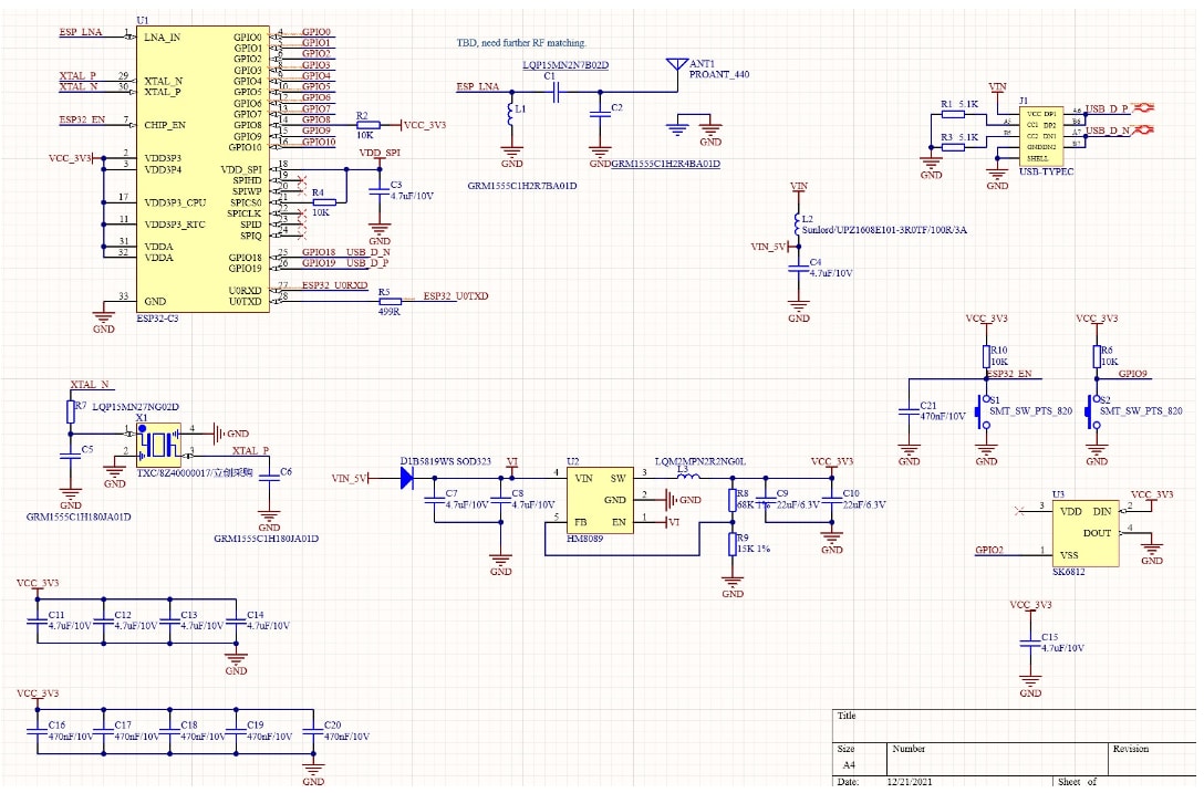 M5stamp C3U Mate Pin Headers - M5Stack | Mouser