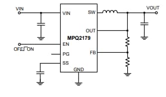 MPQ2179 Synchronous Step-Down Converters - MPS | Mouser