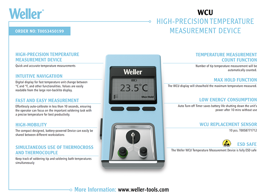 WCU High Precision Temperature Measurement Device - Apex | Mouser