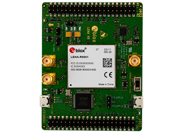 ADP-R8适配器板 - u-blox | Mouser