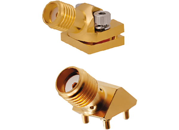 30-Degree Angled Precision RF Coax Connectors - Johnson / Cinch ...