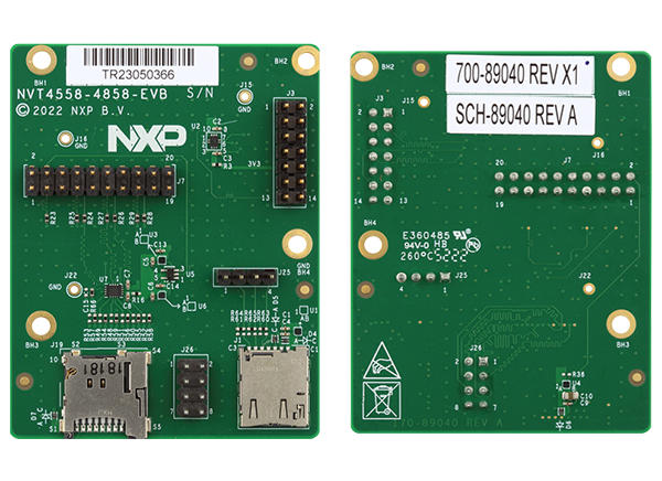 NVT4x58转换器评估/演示板 - NXP Semiconductors | Mouser